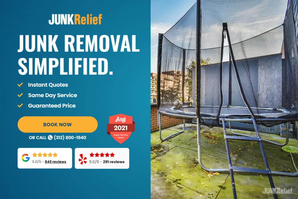 Chicago Guide: How Do You Get Rid of an Old Trampoline?